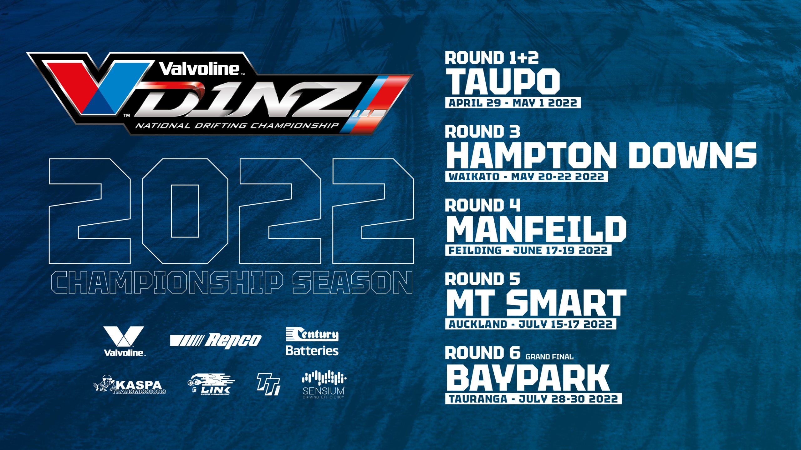 Revised D1NZ Season Dates – Techspan Motorsport